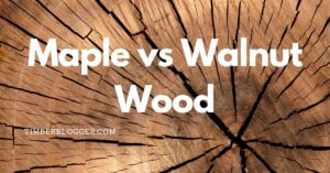 Maple vs Walnut Wood | Which One is Best for Your Project? - Timber Blogger
