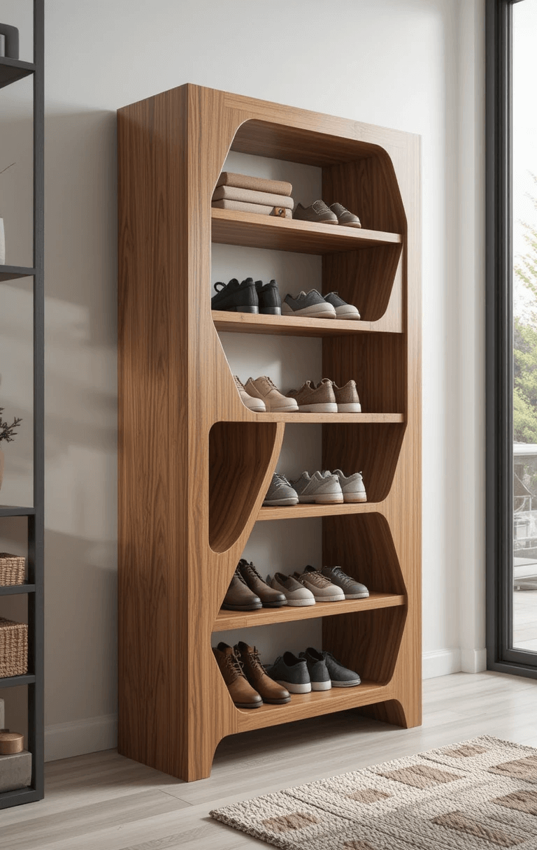 10 Stunning Wooden Shoe Rack Designs for Every Home - Timber Blogger